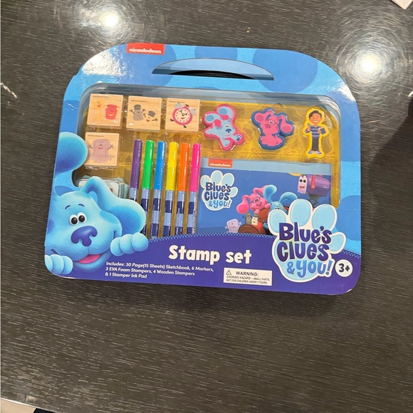 Toys | Blues Clues Stamp Set For Kids | Poshmark